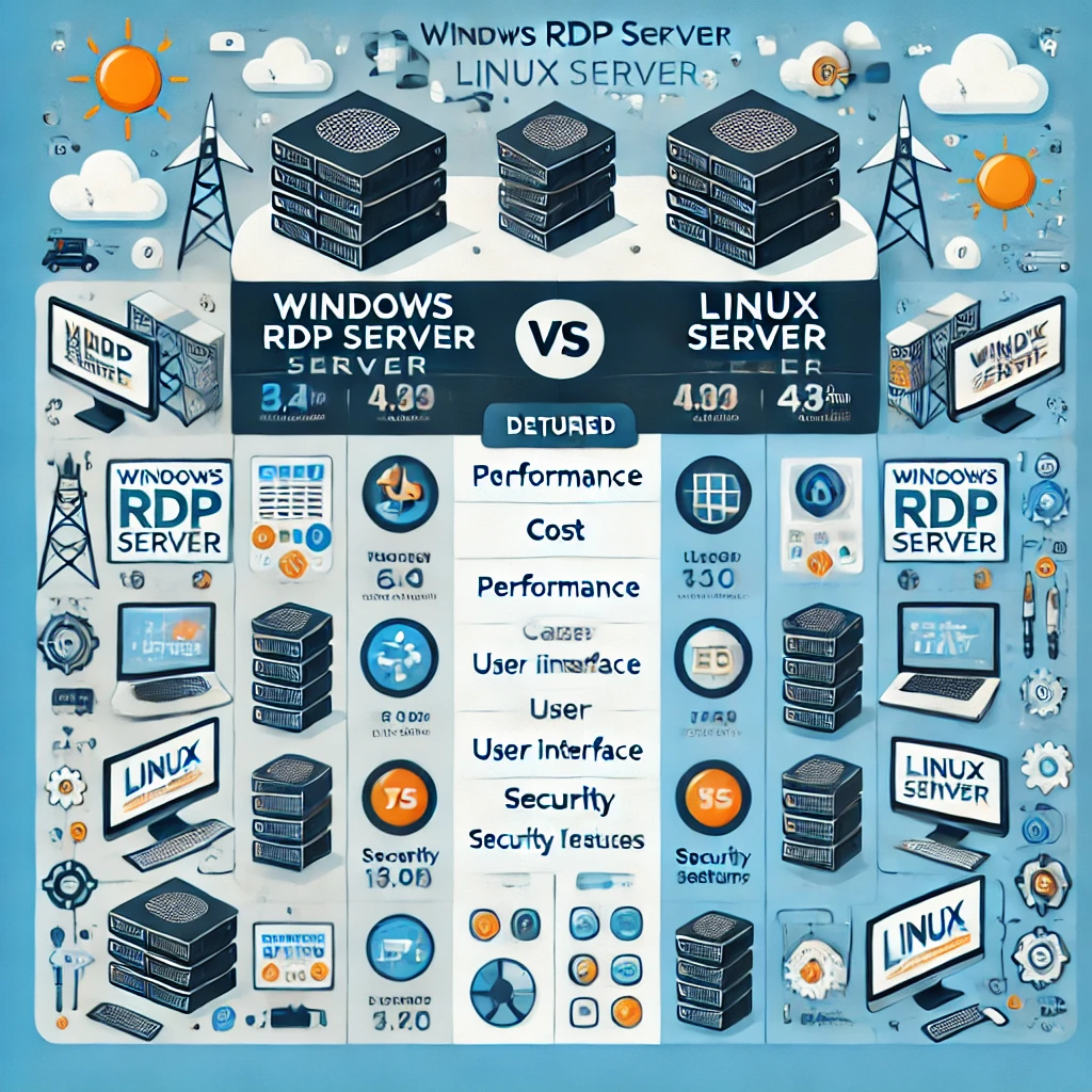 Comprehensive Guide to Windows RDP Server vs. Linux Server